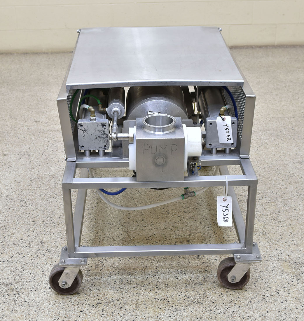 Food TRANSFER PUMP, sanitary, stainless steel, pneumatic piston, Alard ...