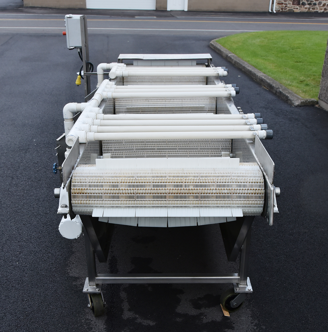 3-stage LEAFY GREENS and sinking vegetable and fruit WASHER, fresh-cut ...